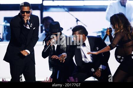 LOS ANGELES, CA - FEBRUARY 4: Mia Farrow with Ronan Farrow and Isaiah ...