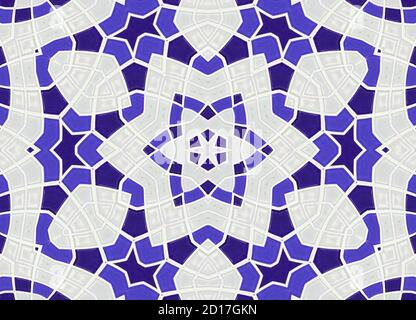 concrete mosaic tile seamless texture Stock Photo - Alamy