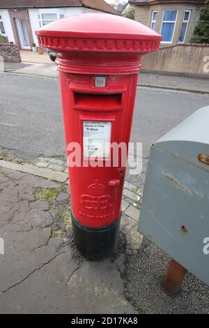 A rare Edward VIII Type 'B' pillar box / Edward 8th / 8 th B-type ...