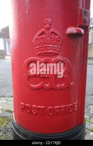 A rare Edward VIII Type 'B' pillar box / Edward 8th / 8 th B-type ...