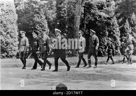 Adolf Hitler in Compiegne, 1940 Stock Photo - Alamy