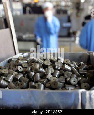 Nuclear Fuel Pellets Stock Photo - Alamy