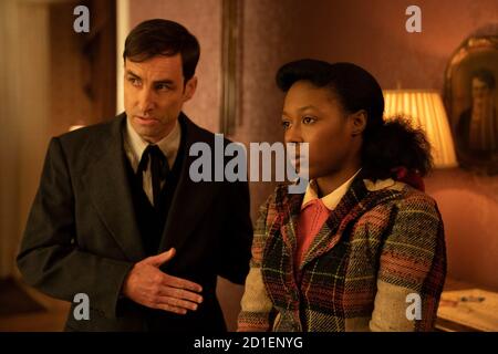 FARGO, from left: E'myri Crutchfield, Matthew Elam, Jessie Buckley ...