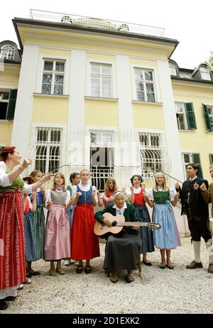 Von Trapp family house in The film of Sound of Music in Salzburg ...