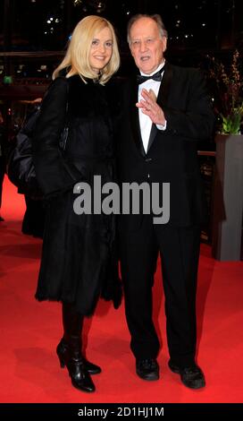 Jury president Werner Herzog and his wife Lena arrive for the closing ...