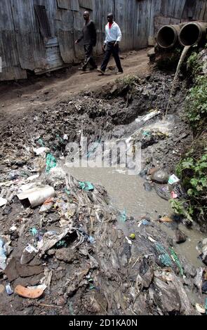 Next to one of Nairobi's largest slums [ Mathare ] is Dandora Dumpsite ...