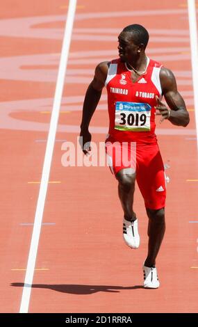 MARC BURNS TRINIDAD & TOBAGO OLYMPIC STADIUM BEIJING CHINA 15 August ...