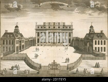 Inner courtyard of Buckingham Palace, London, England Stock Photo - Alamy