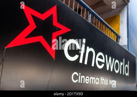 Saltdean, October 5th 2020: Brighton Marina Cineworld reopened in July ...