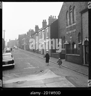 Street scene image looking along what is known as the Platt towards the ...