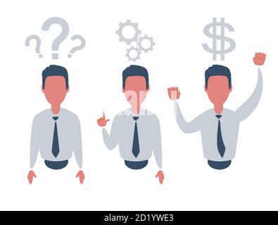 businessman problem icon Stock Vector Image & Art - Alamy