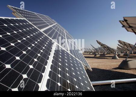 Nellis Photovoltaic Solar Power Plant Nellis Stock Photo - Alamy