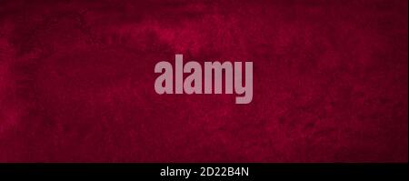 Intense burgundy color of hand-painted watercolor stains. Dark red ...