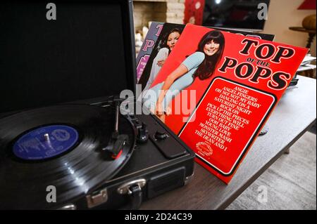 The well known Top of the Pops albums from the 1960s 1970s & 1980s with ...