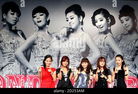 Wonder Girls - Park Ye-eun, Woo Hye Lim, Kim Yu-bin, Min Sun-ye, Ahn So ...