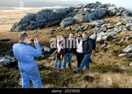 Mount Longdon Falkland Islands British Overseas Territory Stock Photo ...