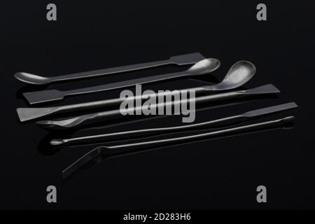 Spatula, Spoon - Metal Laboratory Equipments. Lab spatulas and micro ...