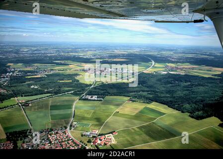 Germany's landscape from above Stock Photo - Alamy