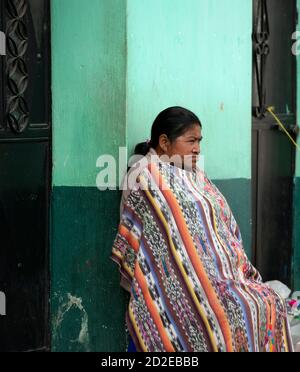 Guatemala. Santa Cruz del Quiché. Monument of Tecún Umán Stock Photo ...