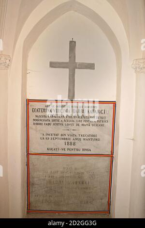 Maia, Ialomita County, Romania. The tomb of the Prim-minister Barbu ...