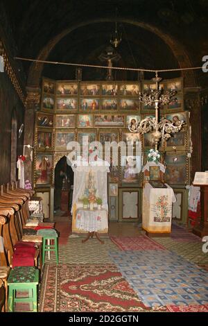 Maia, Ialomita County, Romania. The 18th century Orthodox Church, where ...