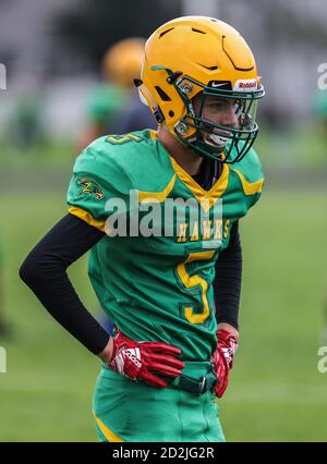 Freshmen football action with Lakeland vs Coeur d'Alene High School in ...
