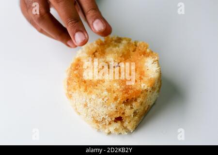 Tiwul is a traditional food from Gunung Kidul which is made from ...