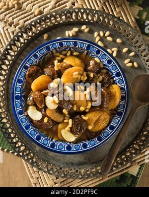 Khoshaf. Dried fruit compote. Middle East Food Stock Photo - Alamy