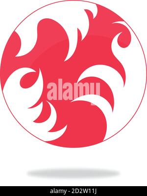 Abstract red background pattern for best design idea Stock Vector Image ...