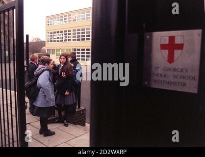 St Georges Catholic School in Maida Vale London Stock Photo - Alamy