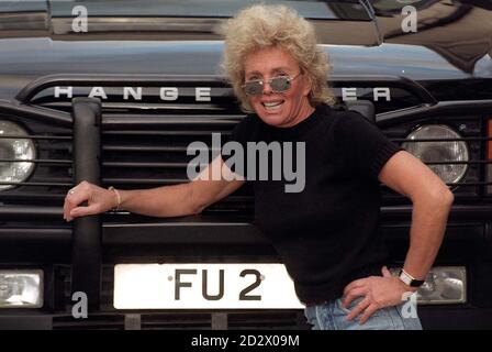 Hanna Smart, the wife of Billy, of Big Top circus fame, outside her ...