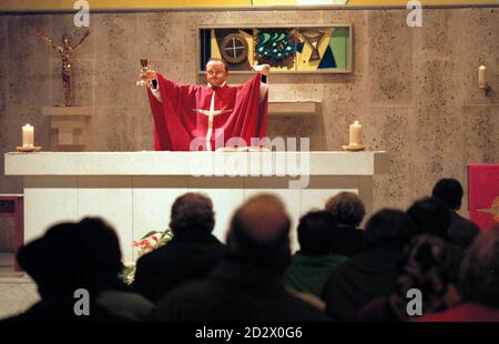 Liverpool's Roman Catholic Cathedral where Archbishop Derek Worlock ...