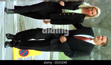 Wimbledon goalkeeper Hans Segers and wife Astrid leave Southampton ...