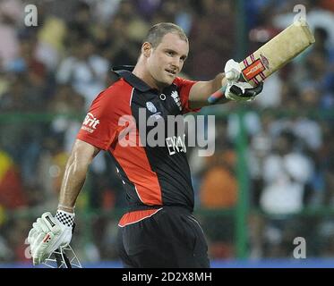 Andrew Strauss and the England ICC World Cup team take part in the 2019 ...