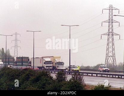 The base of an electricity pylon near Jenner Rd. Walsall where two ...