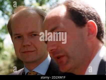Former Scottish Secretary Michael Forsyth campaigning in his ...