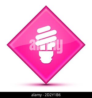 Helpful tips (bulb icon) isolated on 3d soft green round button ...