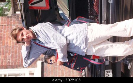 Sir James Goldsmith at home Stock Photo - Alamy