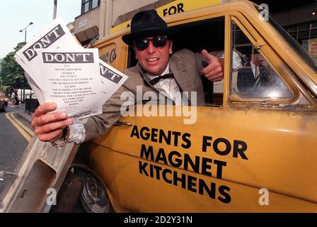 Del Boy's three wheeler Robin Reliant van as seen in TV's "Only Fools ...