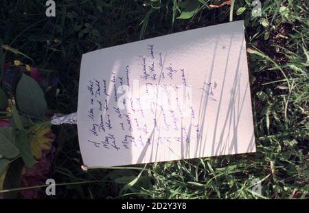 Brookwood Cemetary today (Monday) where the body of Diana, Princess of ...