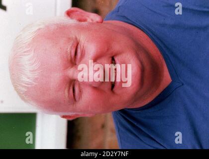Wrestler Big Daddy (Shirley Crabtree) getting to grips with tv ...