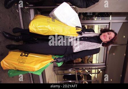 Two days left until Christmas. Close-up of desk with Countdown in ...