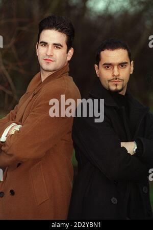 PA NEWS PHOTO 16/01/98 ACTOR LEON LISSEK (BRUNO DI MARCO) AT THE LAUNCH ...