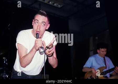 Mick Lynch and Kev Hopper from Stump live at Chelsea College. London ...