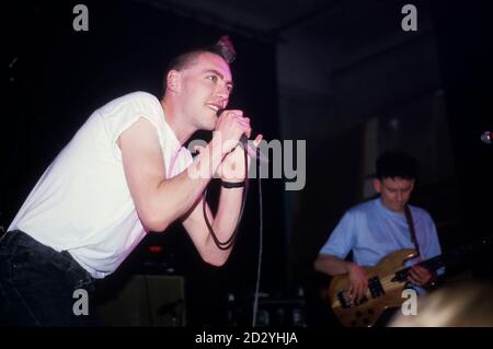 Mick Lynch and Kev Hopper from Stump live at Chelsea College. London ...