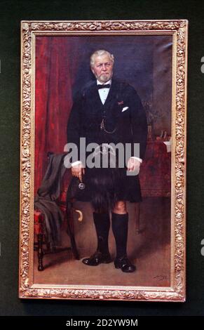 This portrait by Carl Rudolph Sohn, painted in 1887, depicts his ...