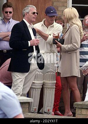 James Major, the son of Prime Minister John Major, arrives at the ...