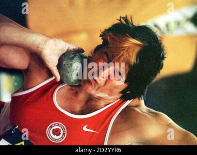 GAMES Judy Oakes medal Stock Photo - Alamy