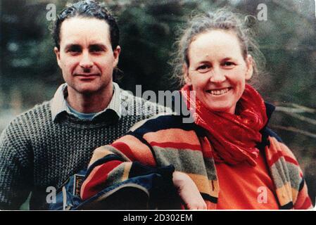 Undated file picture of British charity workers Camilla Carr and John ...