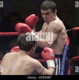 Woodhall V Nardiello Boxing Stock Photo - Alamy